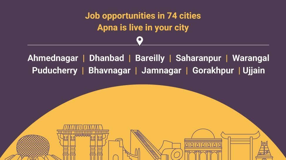 The Apna App, Now Available to Aspirants in 10 More Cities The Apna App, Now Available to Aspirants in 10 More Cities
