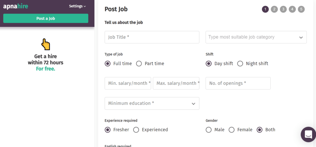 Hiring Guide – How to hire a Candidate through the Apna App?